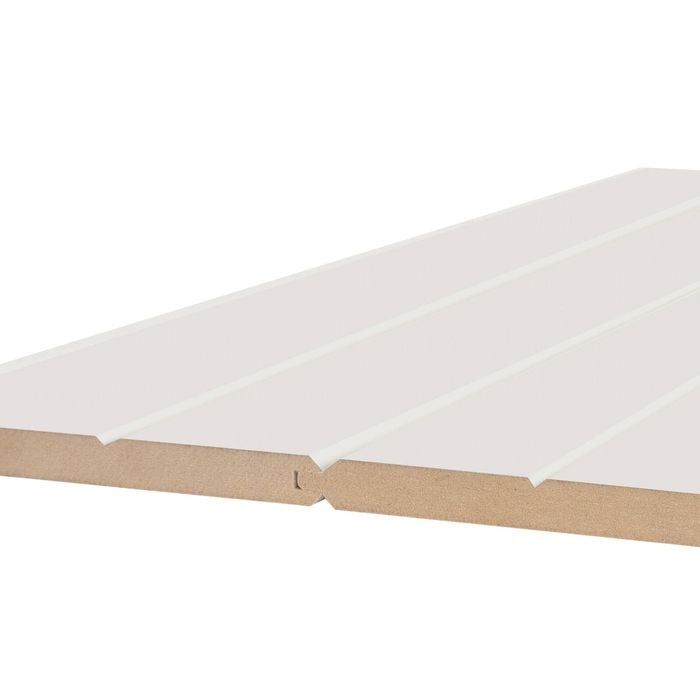 Easycraft 12mm 2700 x 140mm White MR MDF E0 Primed easyLINING 302 ...
