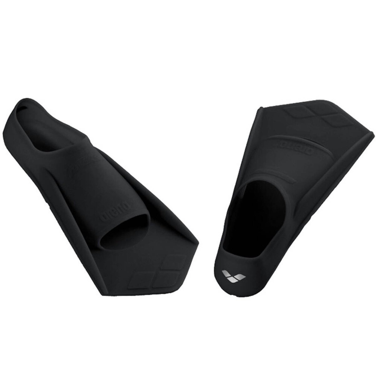 Arena Black Powerfin Swimming Fin for Training - Size 33-34 / US 2-3 ...