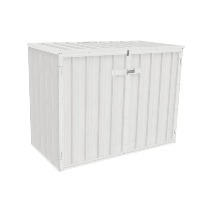 Absco Sheds 1.52 x 0.78 x 1.15m Surfmist Wheelie Bin Cover - Bunnings ...