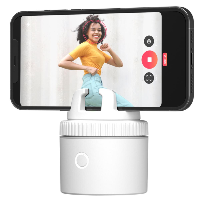 Pivo Pod Lite Auto-Tracking Mount For Smartphone - White - Bunnings ...