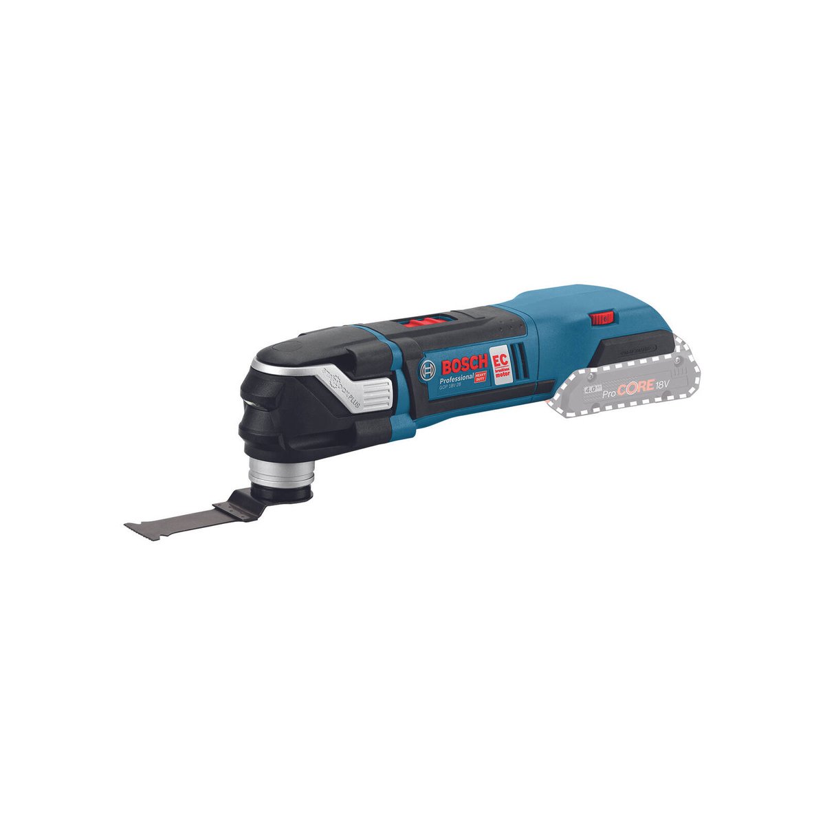 Bosch 18V Professional Multi-Function Tool 06018B6040 - Skin Only ...