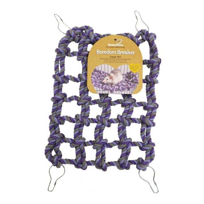 Rosewood Climbing Rope Activity Rat & Ferret Cargo Net Pet Exercise Toy ...