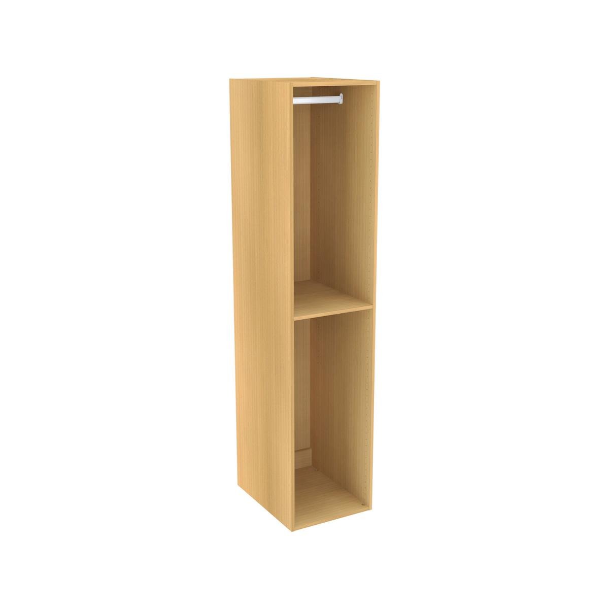 Lugna 2048 x 450 x 580mm Sand Double Hang Robe Insert - Bunnings Australia