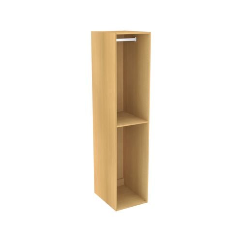 Lugna 2048 x 450 x 580mm Sand Double Hang Robe Insert - Bunnings Australia