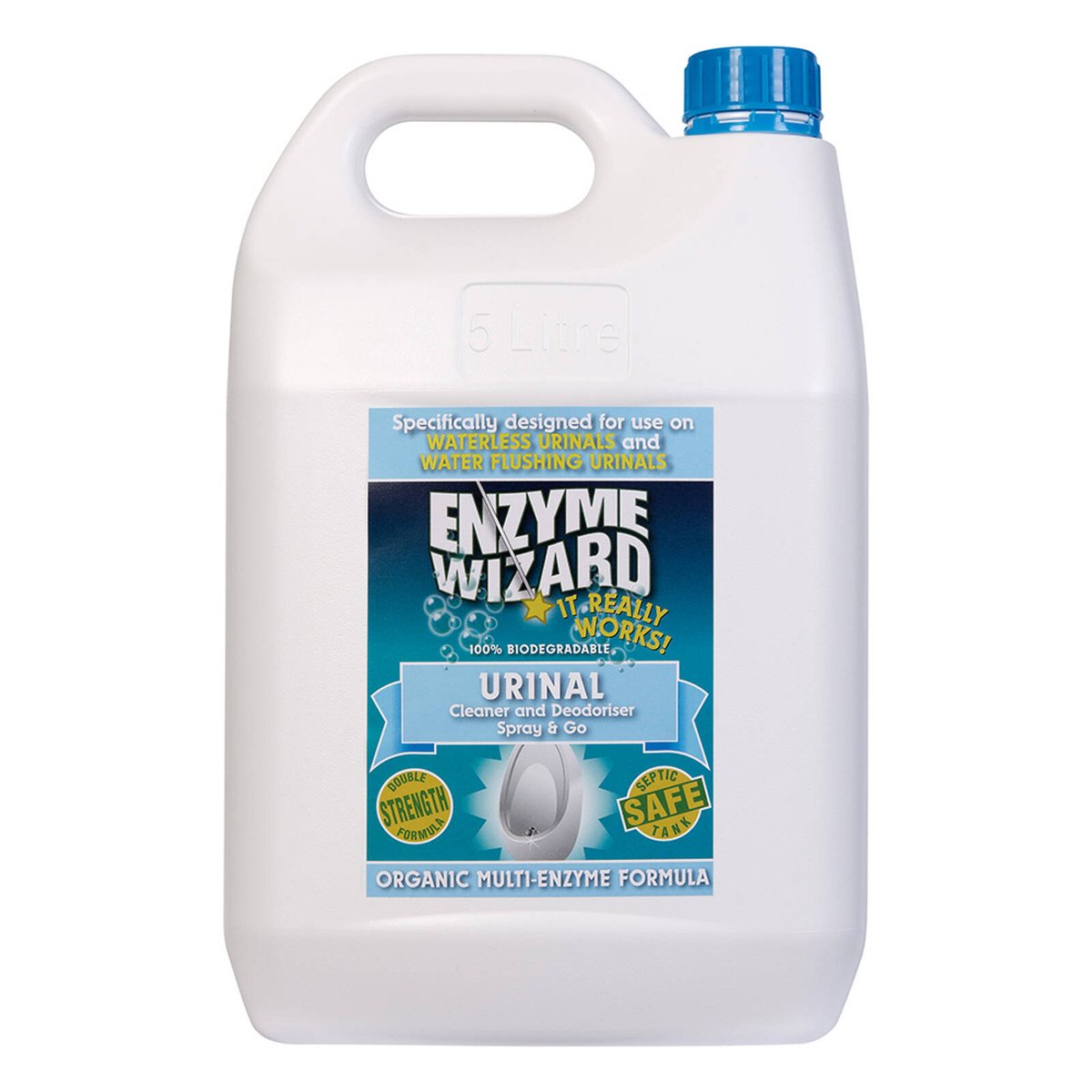 Enzyme Wizard 5L Urinal Liquid Cleaner & Deodoriser - Bunnings Australia