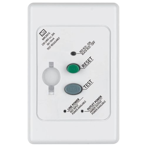 DETA 20A RCD Protected Safety Wall Switch - Bunnings Australia