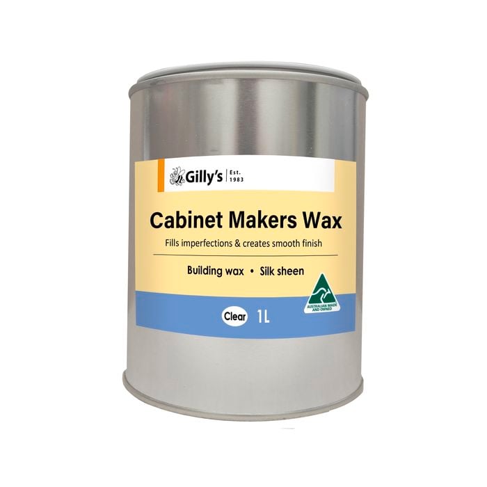Gilly's 1L Clear Cabinet Makers Wax - Bunnings Australia