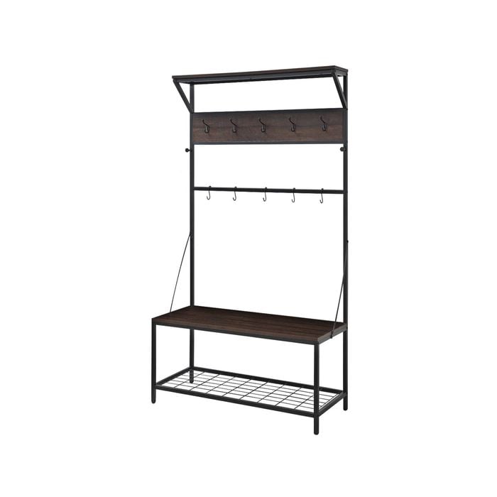 Sarantino 4-in-1 Hall Tree Entryway Coat Rack - Bunnings Australia