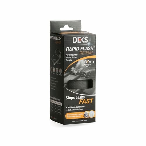 Deks 140 x 500mm Black Rapid Flash Repair Strip - Bunnings Australia