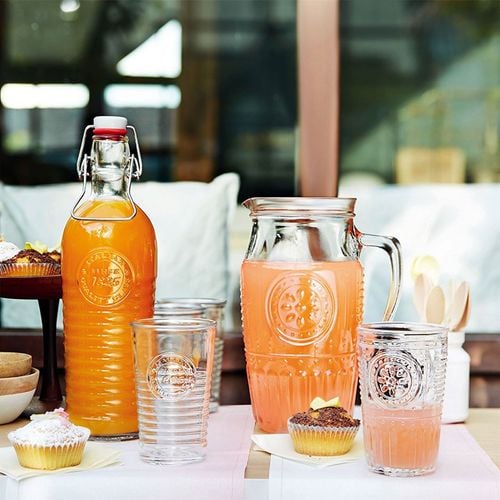 Bormioli Rocco Romantic Water Juice Retro Jug Carafe Pitcher Decanter ...