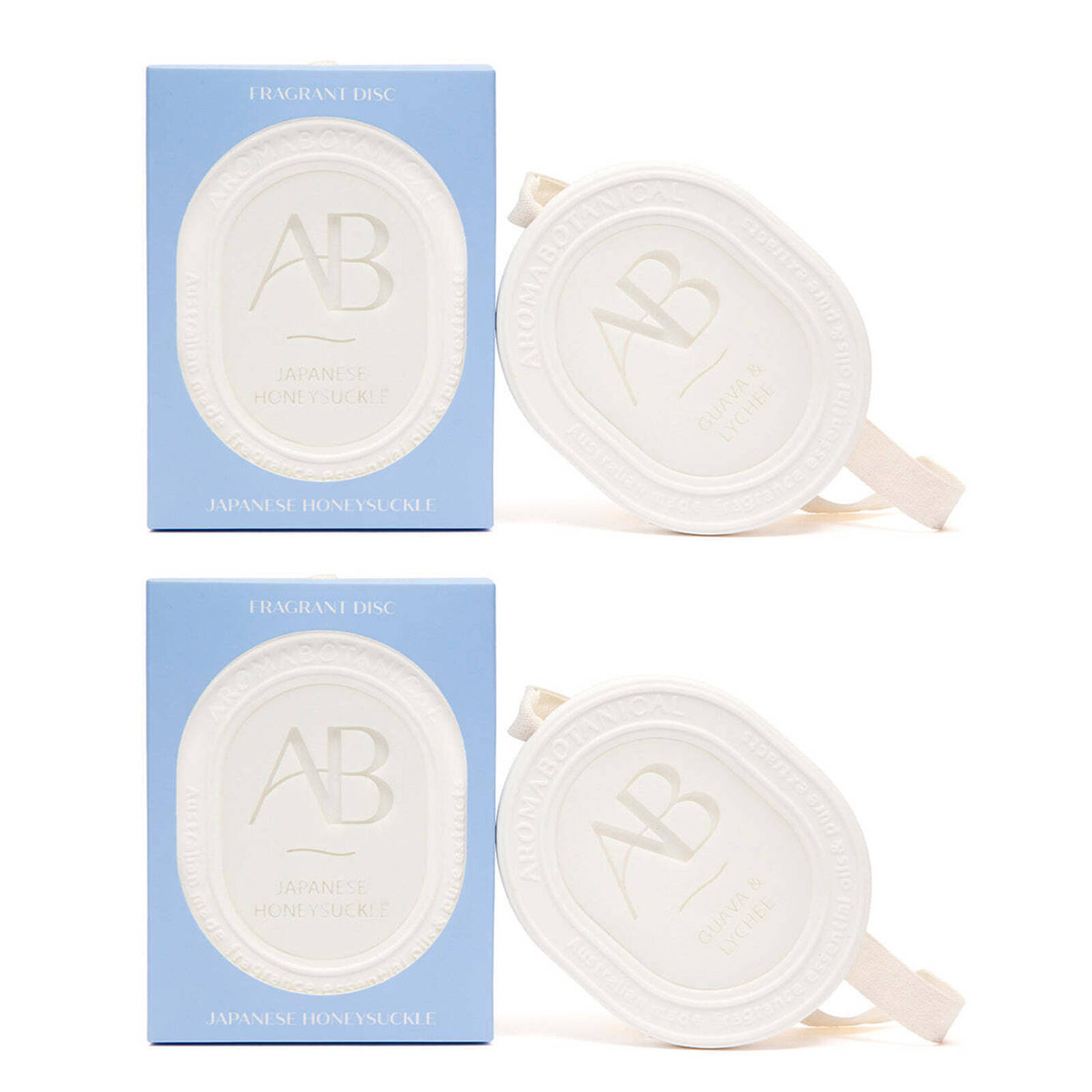 2PK Aromabotanical Fragrant Disc Scented Fragrance - Japanese ...