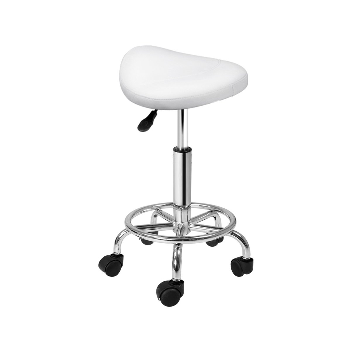 Artiss Salon Stool White - Bunnings Australia
