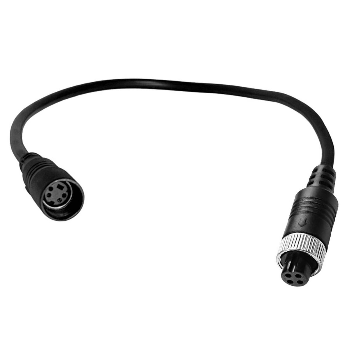 S-Video Female 4-Pin Mini DIN to Universal 4PIN Female Converter ...