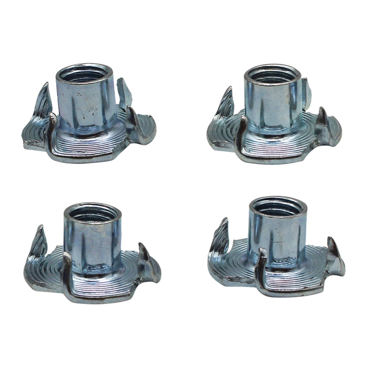 M6 Zinc Plated T Nuts - 4 Pack - 6mm - Bunnings Australia