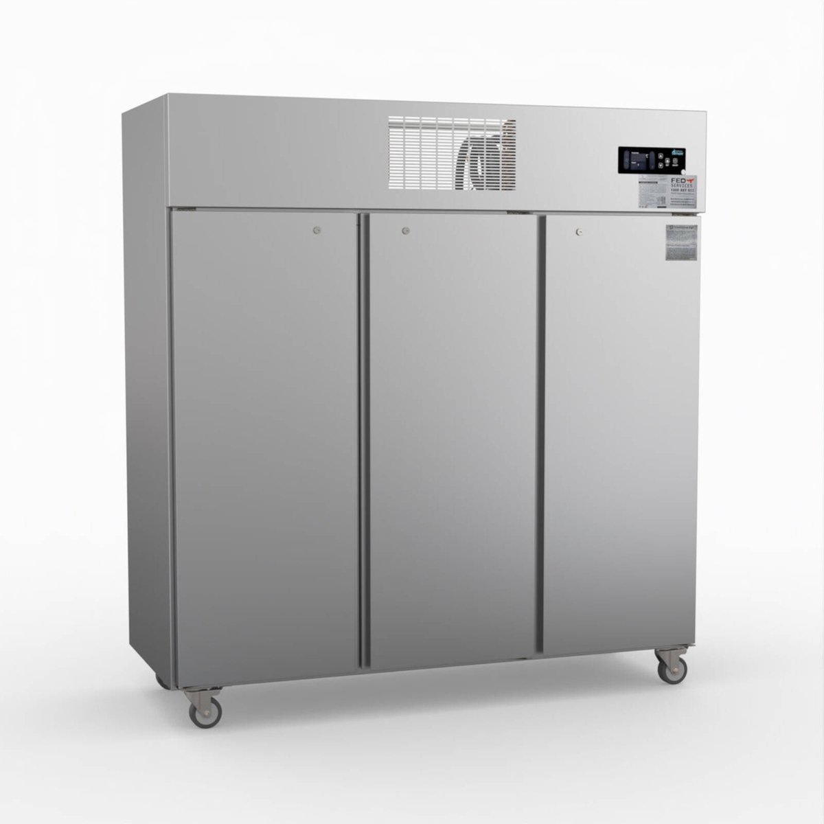 Thermaster Three Door Ss Upright Storage Freezer - Commercial Upright ...