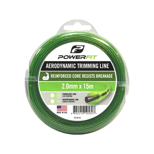 Powerfit 2.0mm x 15m Co Extruded Dimpled Trimmer Line - Bunnings Australia