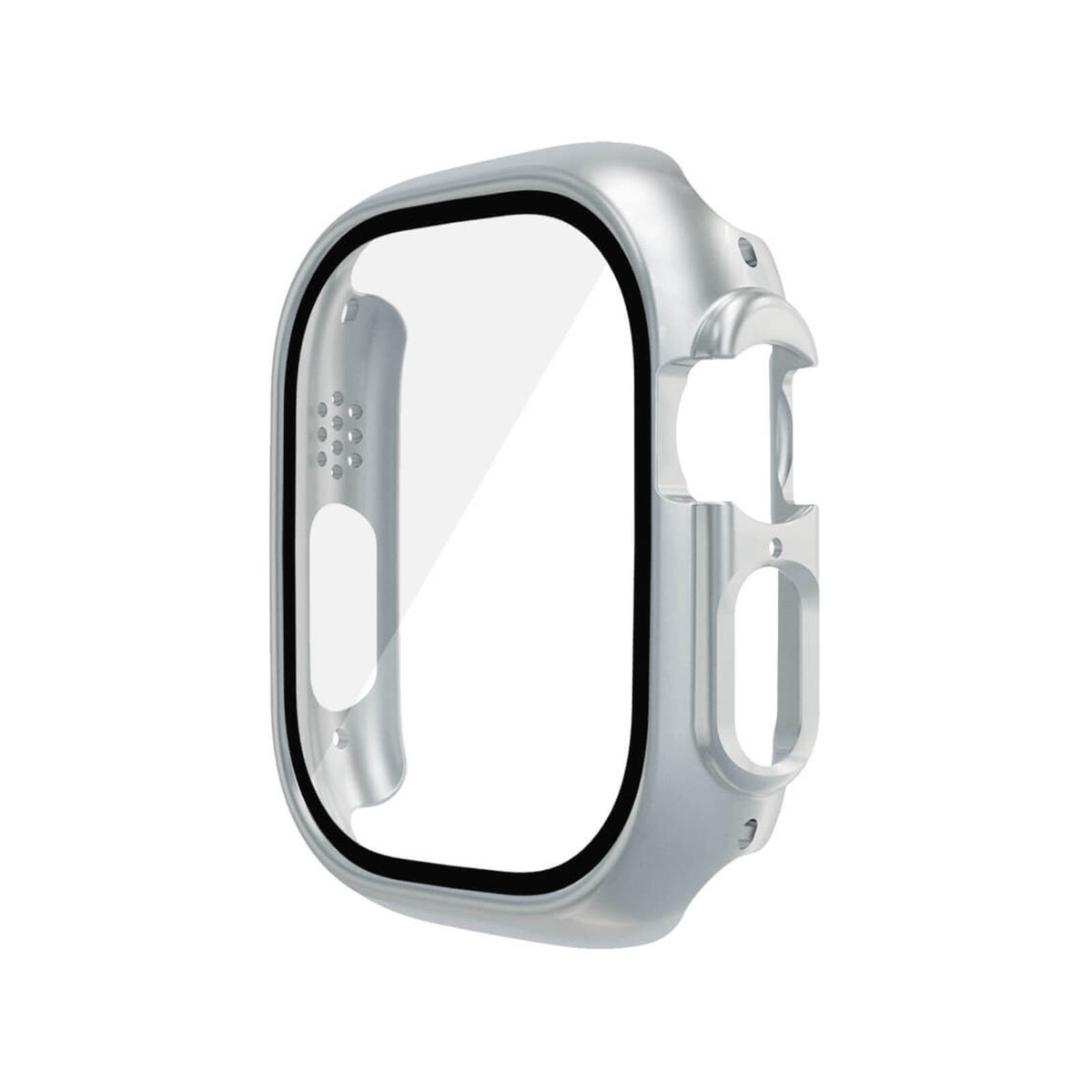 Apple Watch Full Glass Cover Watch Case 44MM Silver - Bunnings Australia