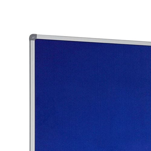 Pinboard Felt 1800x1200mm Royal Blue Wool Felt Aluminium Frame ...
