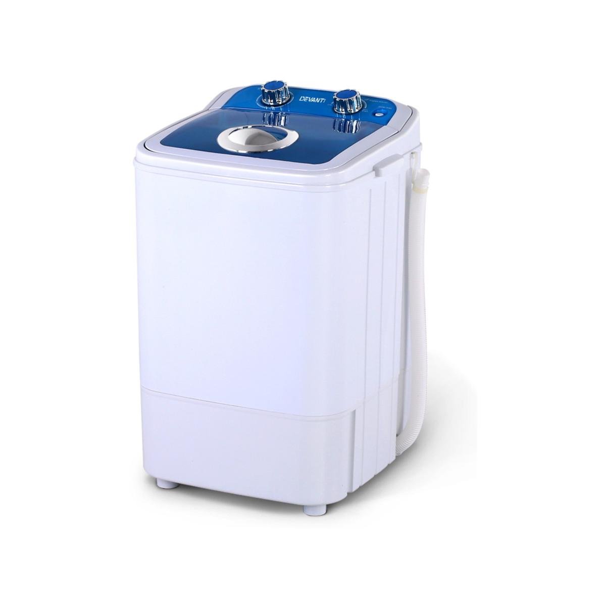 Devanti Portable Washing Machine 4.6KG Blue - Bunnings Australia