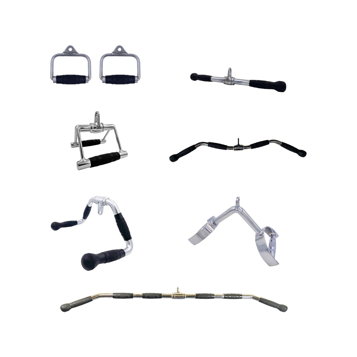 Cable Attachment Pack F - Stirrup X2, Rubber Straight, Triangle, Ez ...