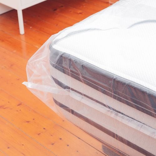 Plastic wrap for bed store