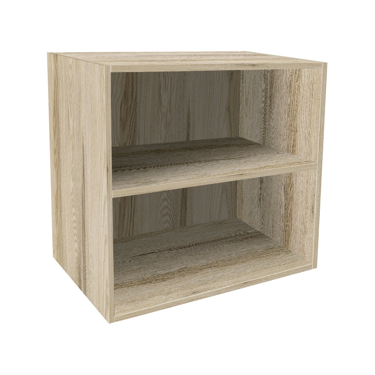 Kaboodle 400-499mm Ghost Ash Customisable Deep Open Med Wall Shelf ...