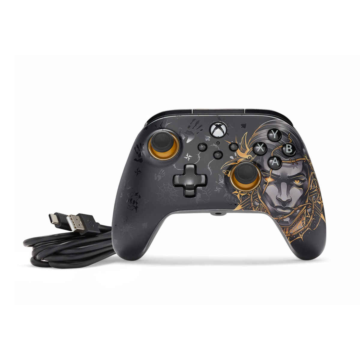 Powera Xbox Series S/X Advanced Wired Console Gamig Controller Midas ...