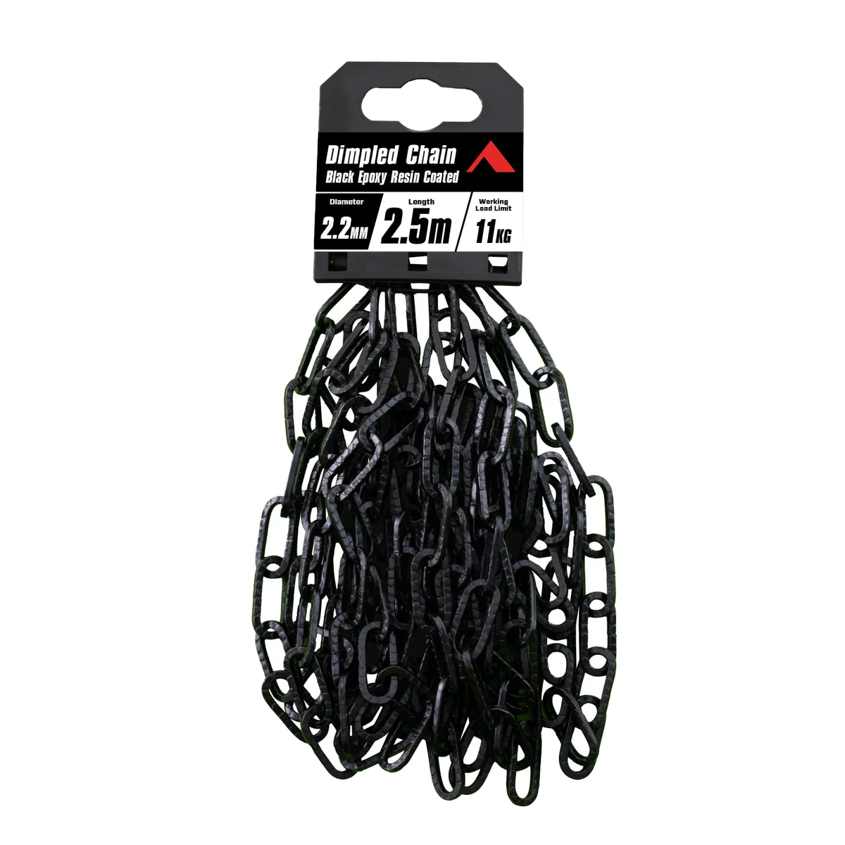 Pinnacle 2.2mm x 2.5m Black Matt Dimpled Chain - Bunnings New Zealand