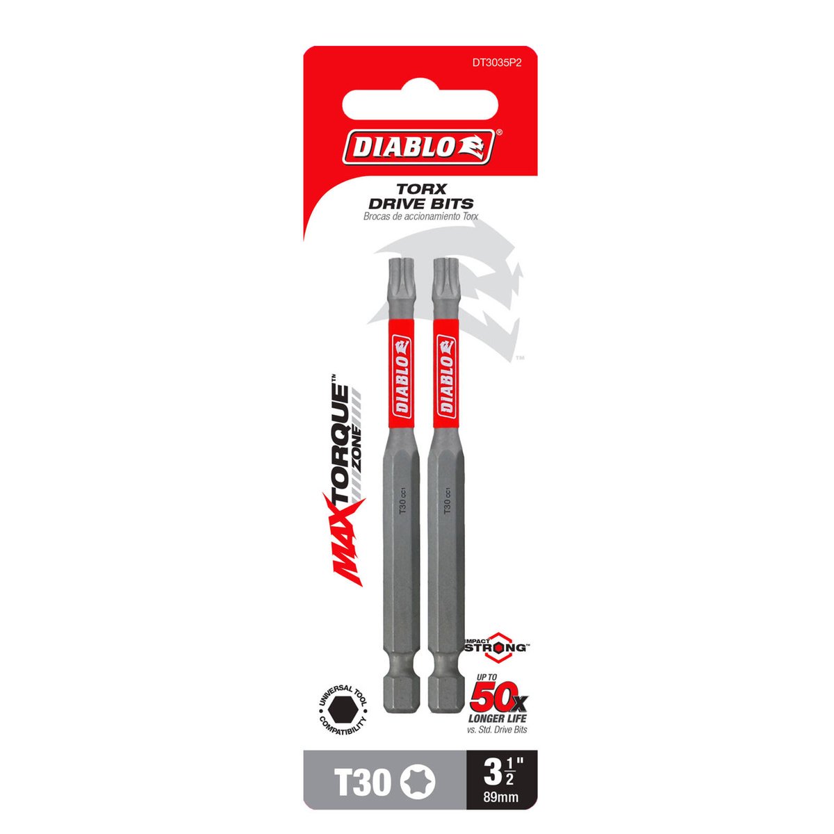Diablo Bit T30 3.5" 2 Pack - Bunnings Australia
