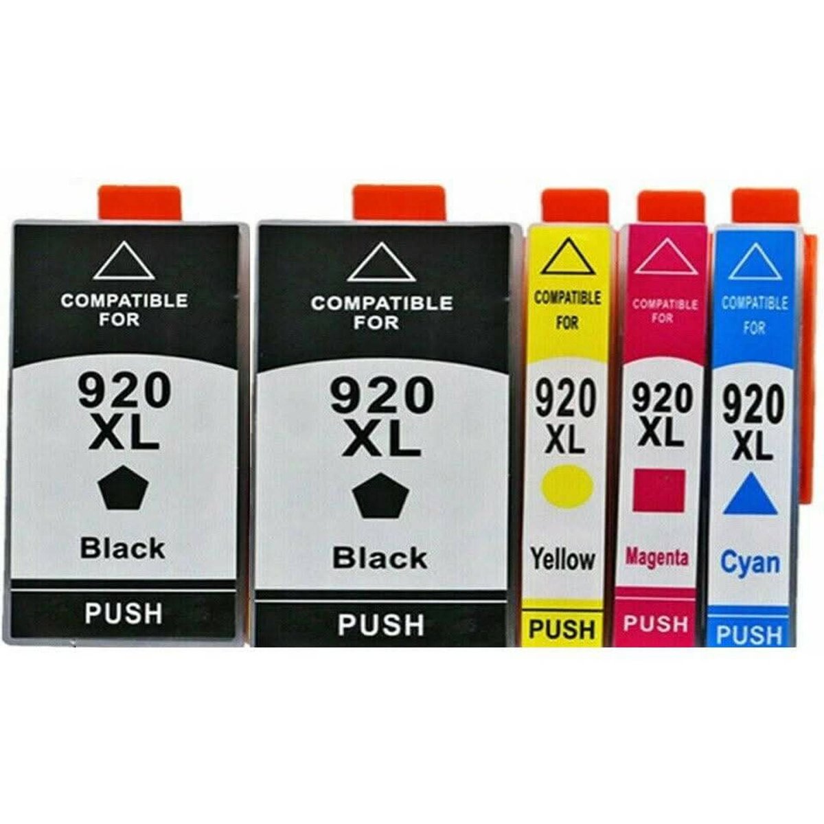 5 x 920XL 920 XL Compatible Ink Cartridge For HP Officejet 6500 7000 ...