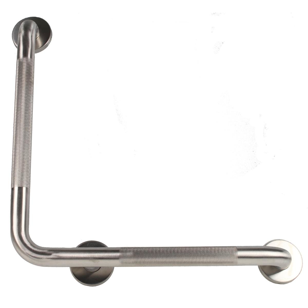 Award Eziliving 32 x 450 x 450mm 90° Knurled Grab Rail - Bunnings New ...