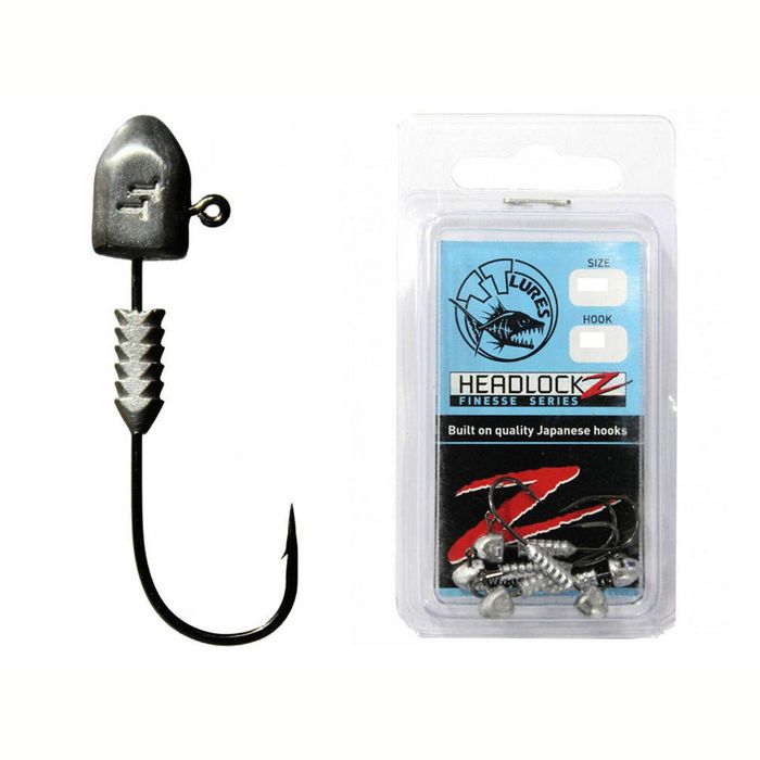 TT Lures HeadlockZ Finesse Jighead 1/6oz #2/0 - Bunnings Australia