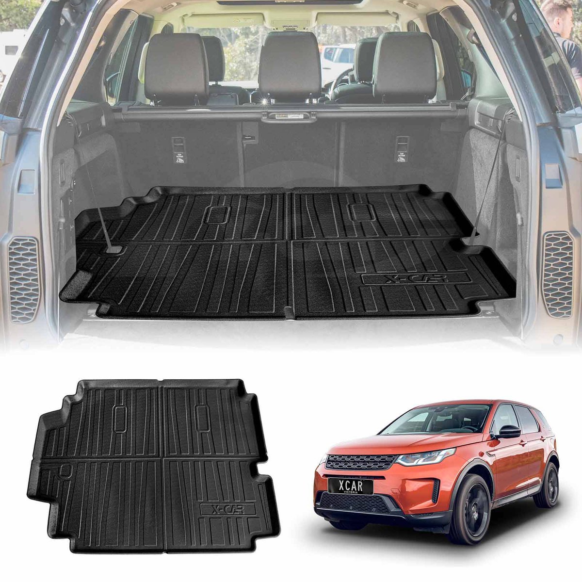 Boot Liner for Land Rover Discovery 5 D5 2017-Onwards Heavy Duty Cargo ...