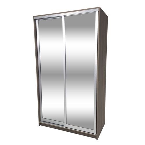 Bedford 1150mm 2 Door Sliding Robe Bundle with Mirror Glass Doors ...