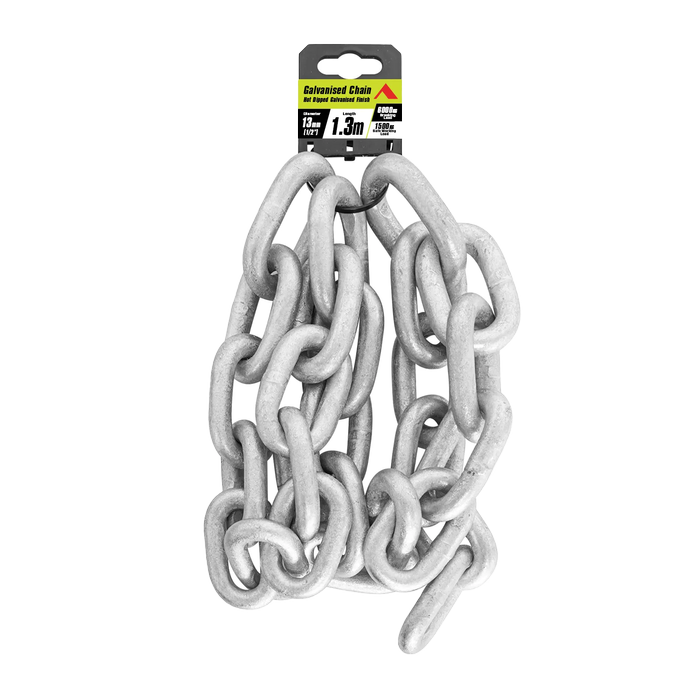 Pinnacle 13mm 1/2" x 1.3m Galvanised Chain - Bunnings New Zealand