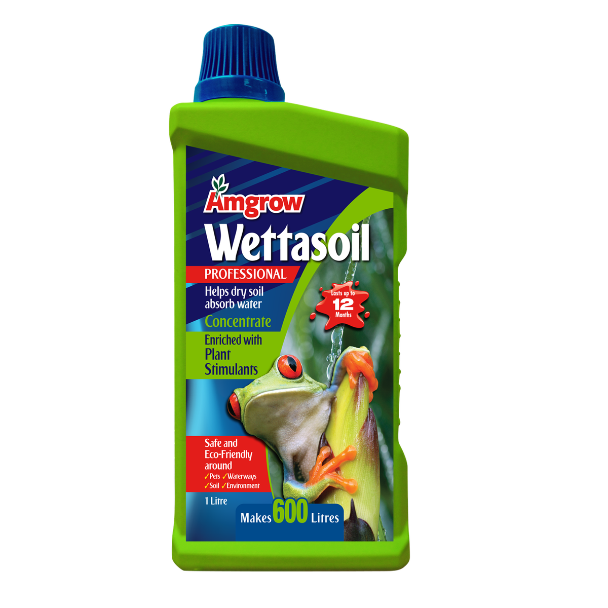Amgrow 1L Wettasoil Professional Liquid Wetting Agent - Bunnings Australia