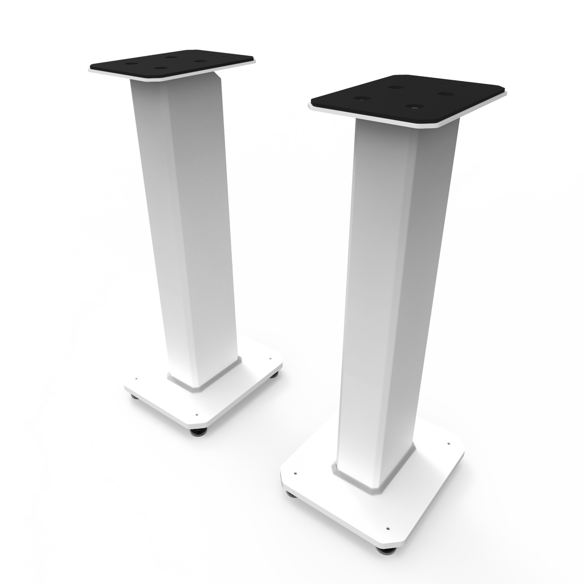 Kanto SX26W 26" Tall Fillable Speaker Stands with Isolation Feet - Pair ...