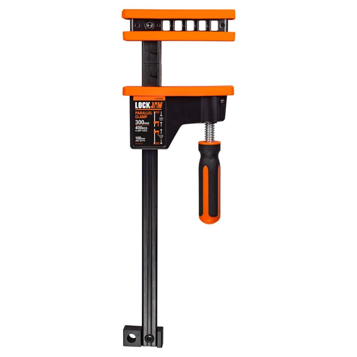Lockjaw 300mm Aluminium Parallel Clamp - Bunnings New Zealand