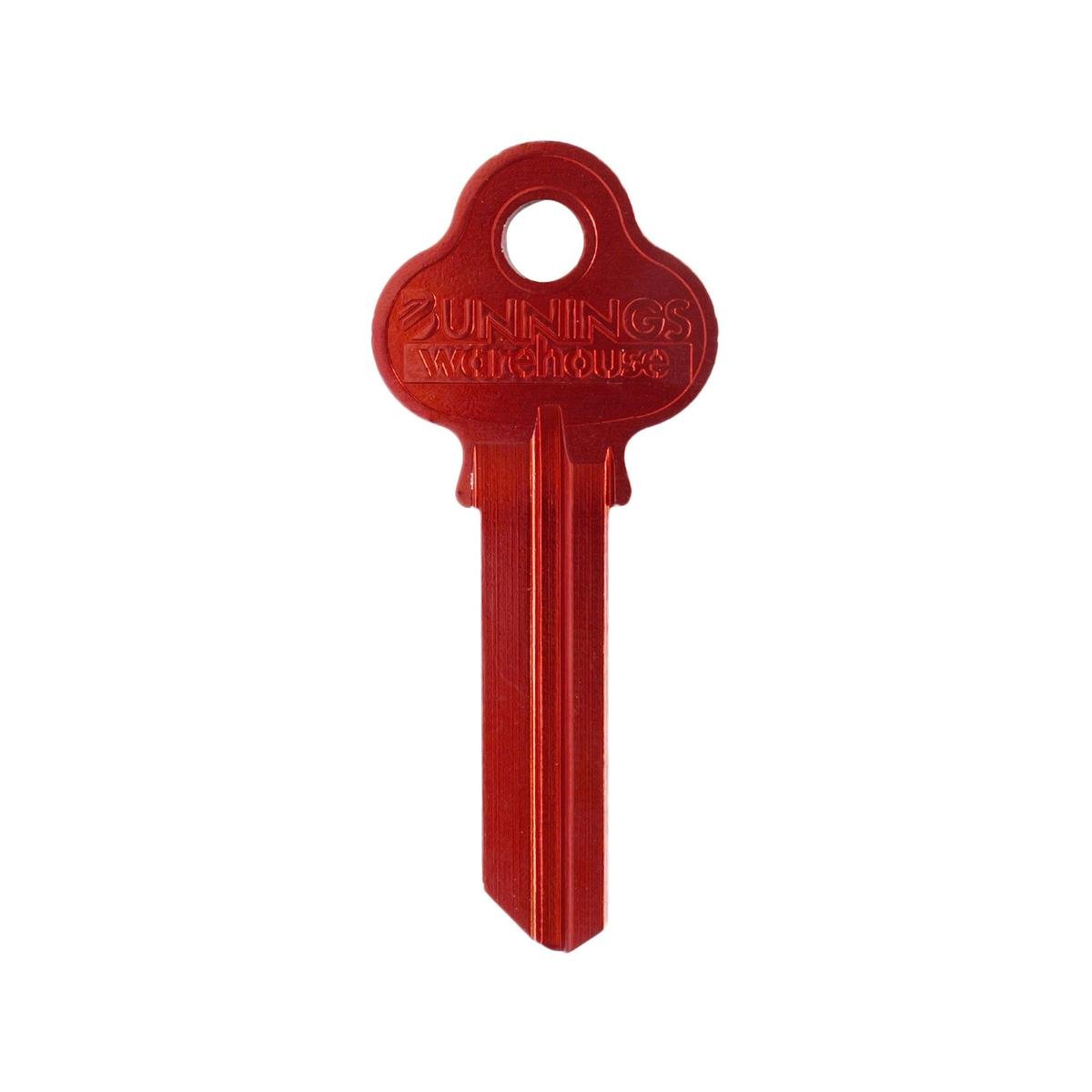 EHI LW5 Red Blank Key - Bunnings New Zealand