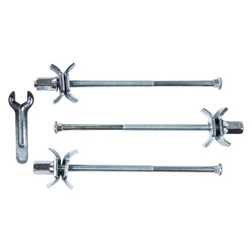 Hafele 150mm Galvanised Steel Worktop Connector - 3 Pack - Bunnings ...