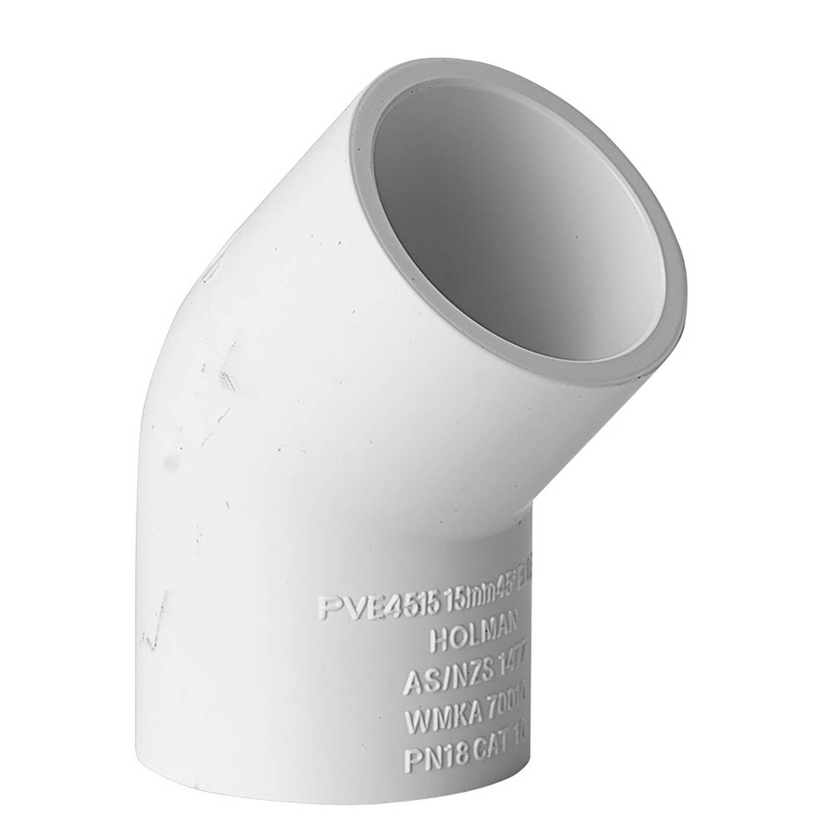 Holman 15mm 45° PVC Elbow - Bunnings New Zealand