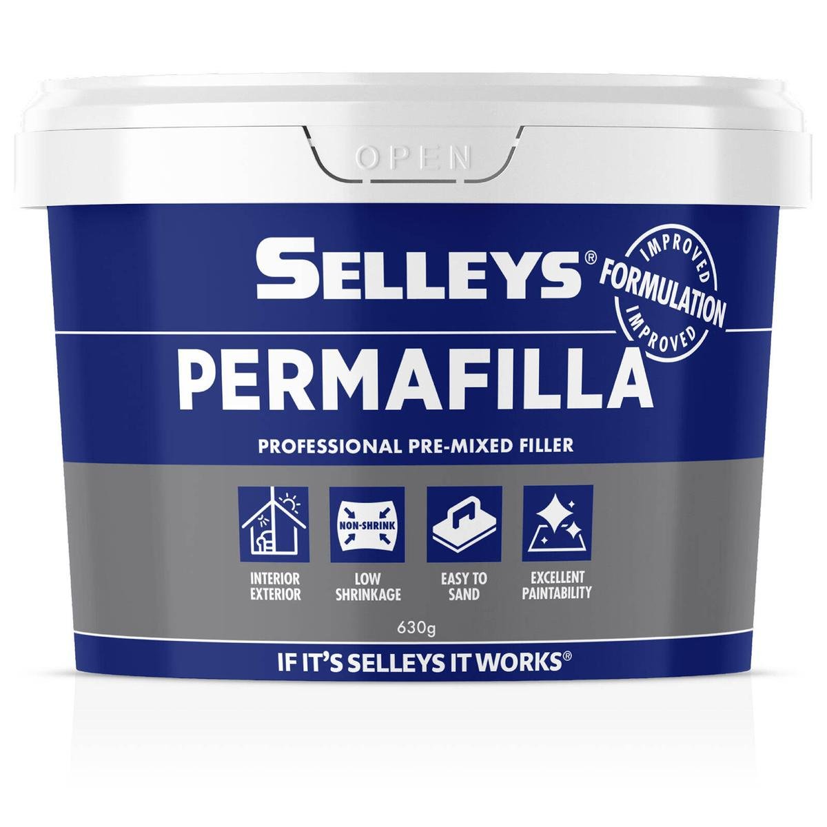 Selleys 630g Permafilla Ready Mixed Filler - Bunnings New Zealand