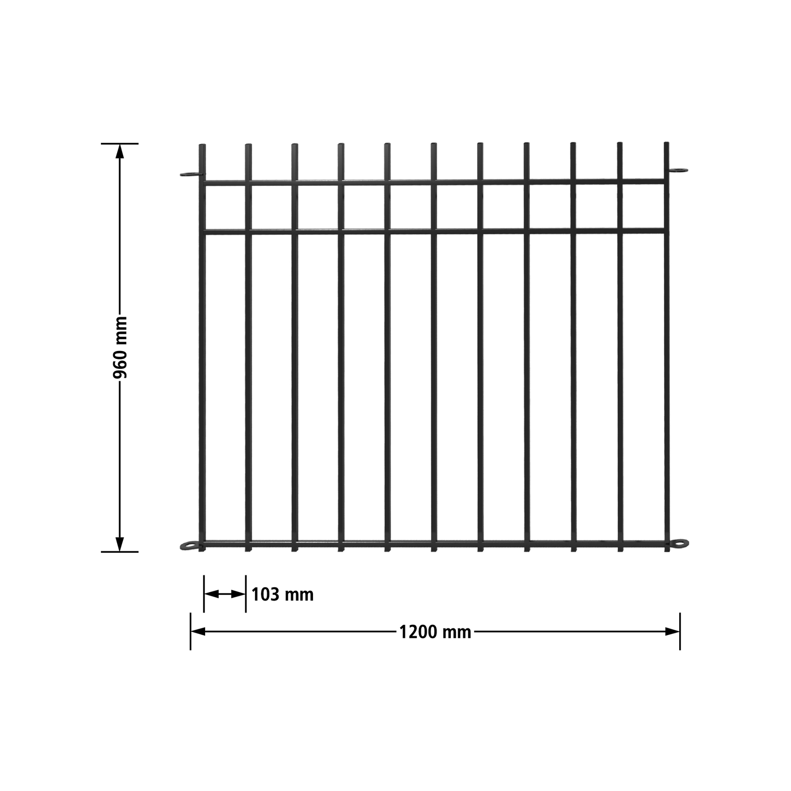 Bunnings fencing panels store