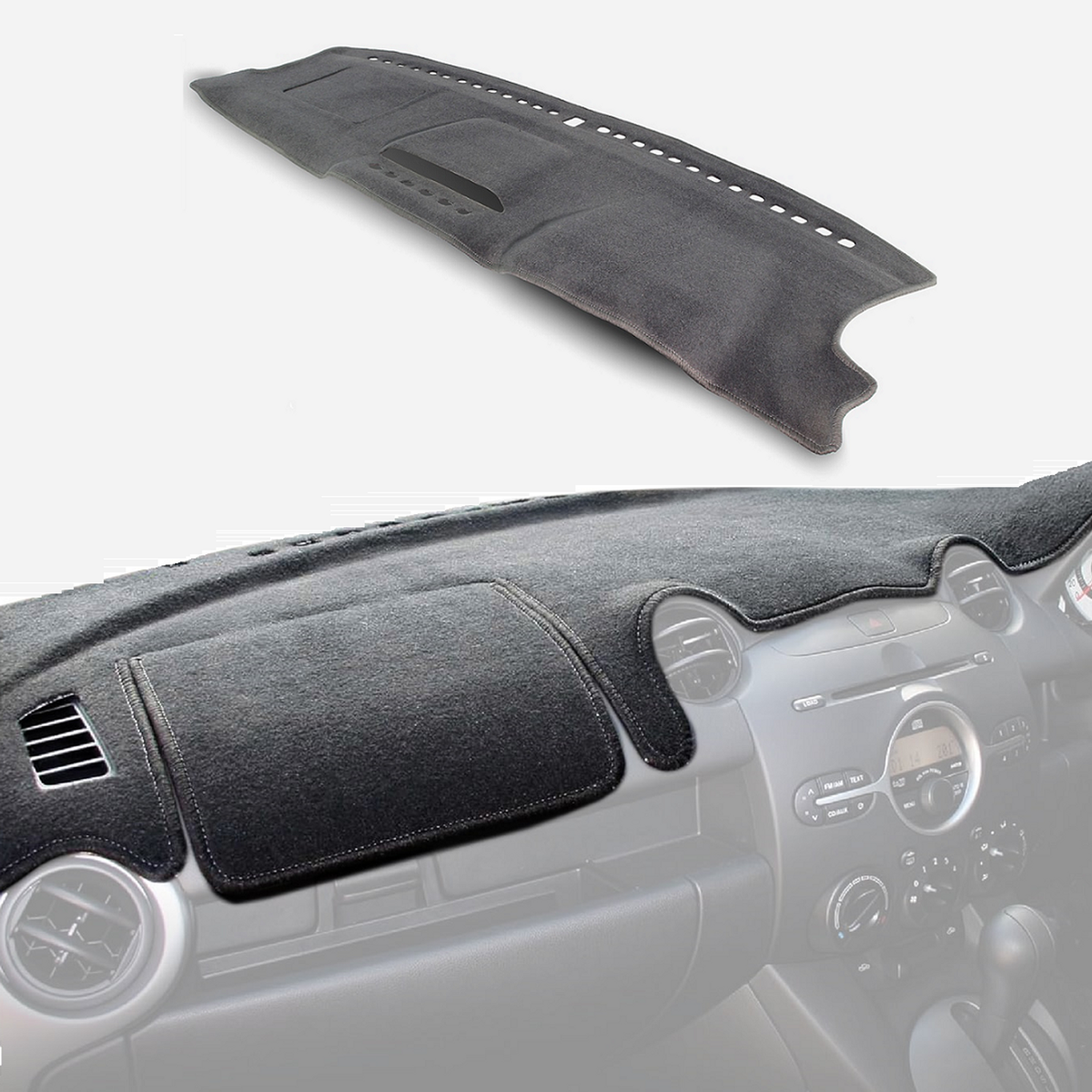 For FORD RANGER PY 08/2022-On All models Custom Car Dash Mat Cover ...