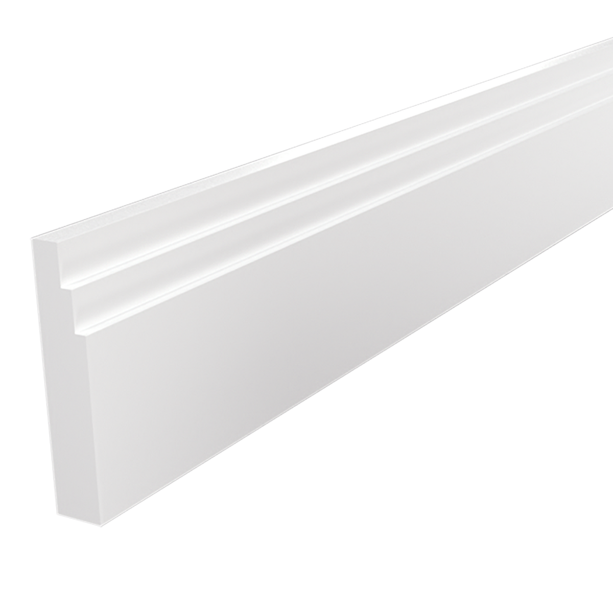 92 x 18mm 5.4m White Primed FJ Step Pine Moulding - Bunnings Australia