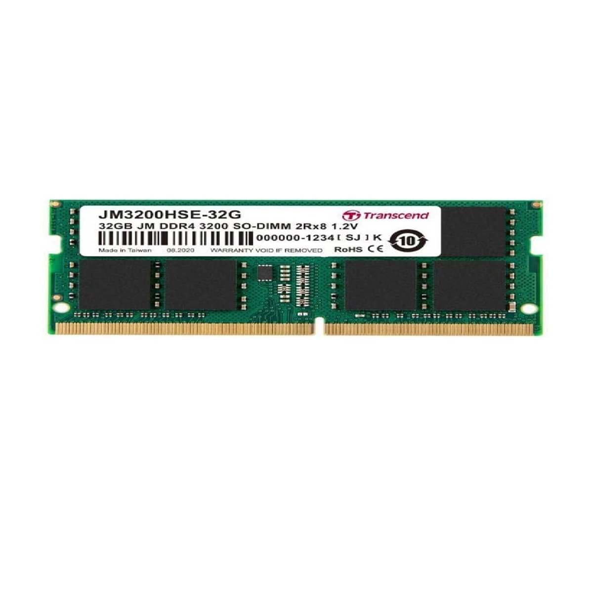 Transcend JetRAM RAM Module for Notebook - 32 GB - DDR4-3200/PC4-25600 ...
