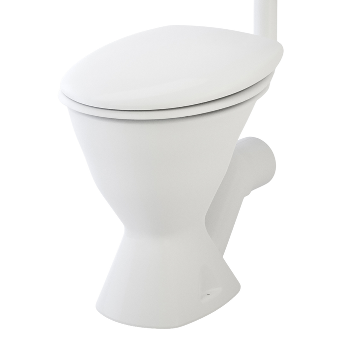 Caroma White Concorde Toilet Pan Back Inlet P Trap - Bunnings New Zealand