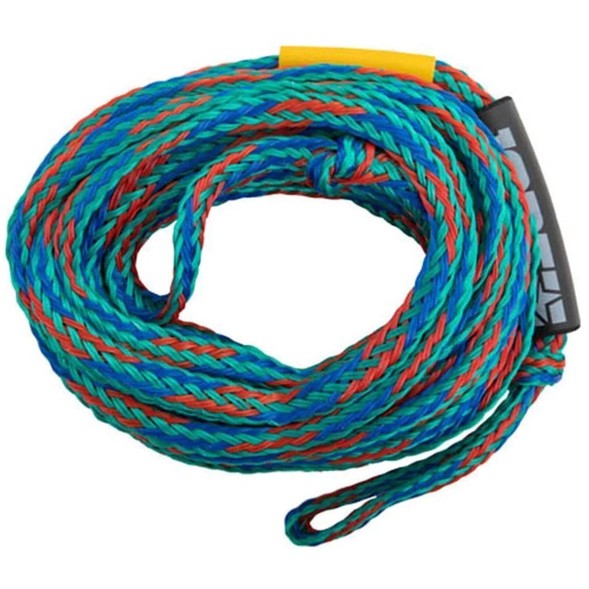 Jobe 3-4 Person 55ft (16.8m) 1882kg Nylon Floating Towable Tube Rope ...