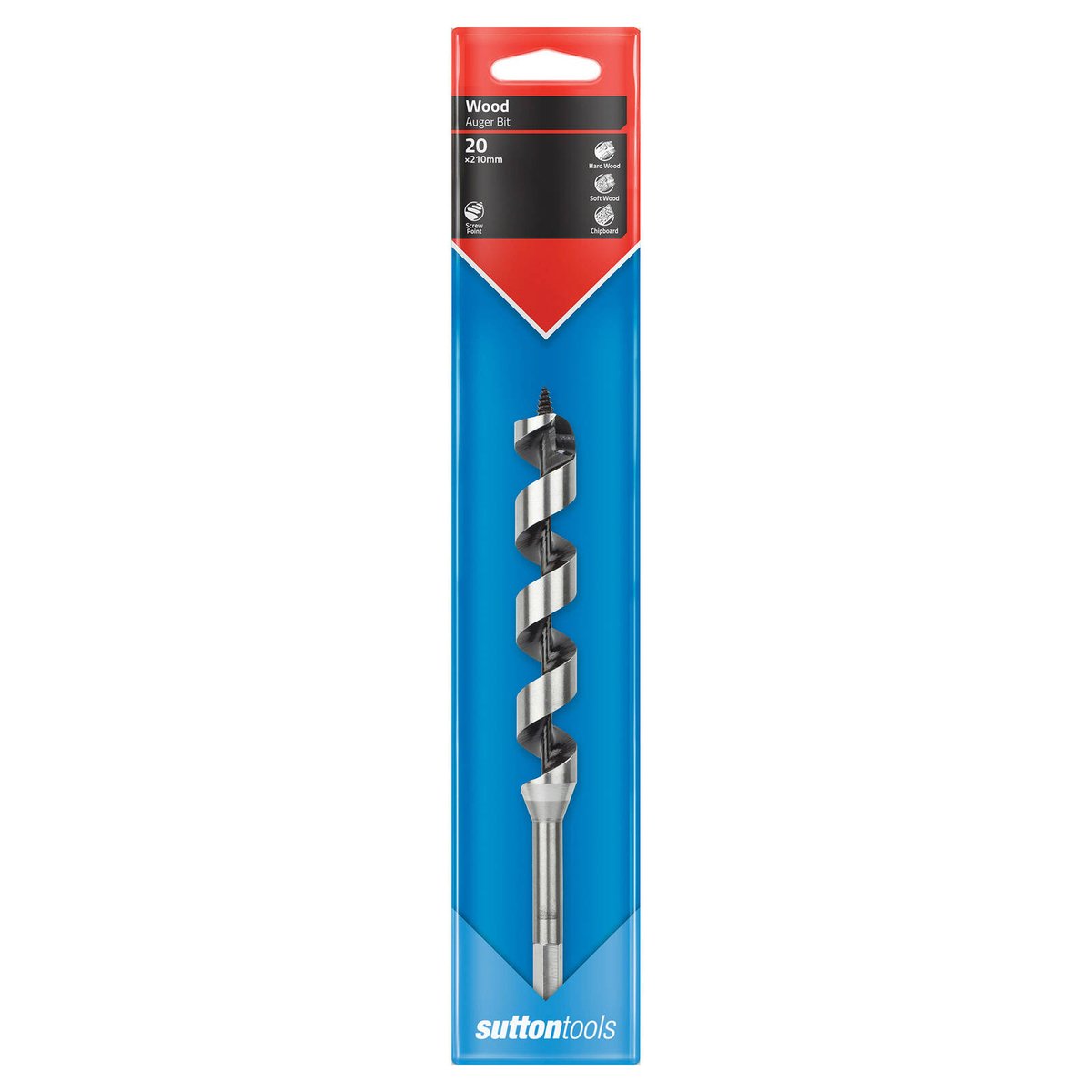 Sutton Tools 210 x 20mm Short Auger Bit - Bunnings New Zealand
