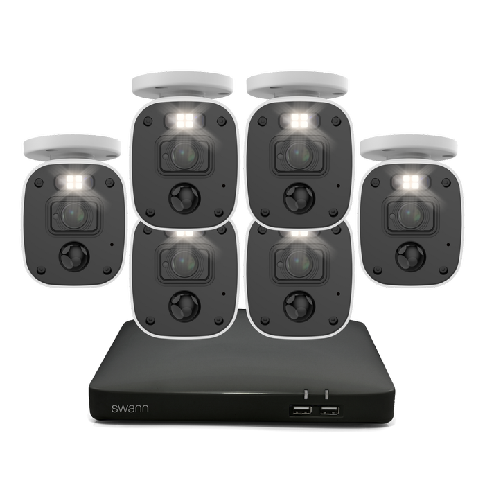 Swann DVR Security System 1080p 8 Channel 2K 6x Camera - Bunnings New ...
